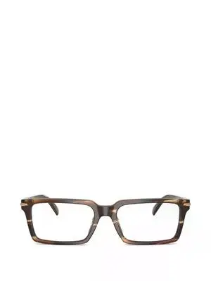 Michael Kors Grand Targhee Square-frame Glasses - Brown