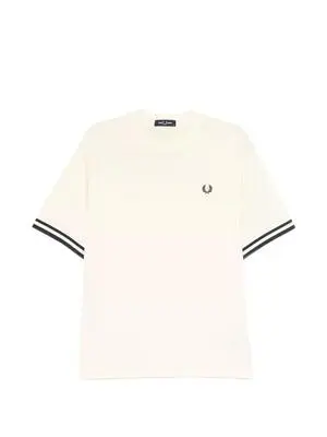 Fred Perry Bold Tipped T-shirt - Neutrals