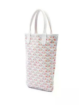 Goyard 2022 Goyardine Poitiers Claire Voie Satchel - White