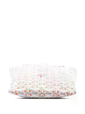 Goyard 2022 Goyardine Poitiers Claire Voie Satchel - White