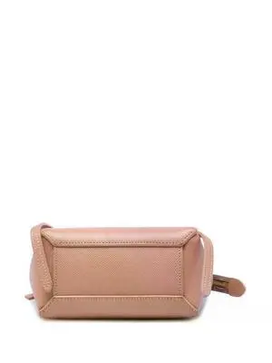 Celine 2020 Pico Grained Calfskin Belt Bag Satchel - Brown