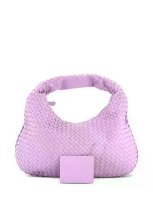 Bottega Veneta Veneta Intrecciato Nappa Small Hobo Bag - Purple
