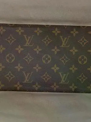 LOUIS VUITTON 2021-2026 Monogram Macassar Weekend Tote Gm Satchel