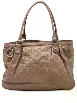 Gucci 2016-2026 Guccissima Sukey Tote Bag - Pink