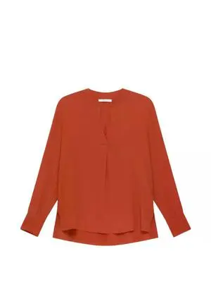 Malìparmi Crêpe-de-chine Kaftan - Orange