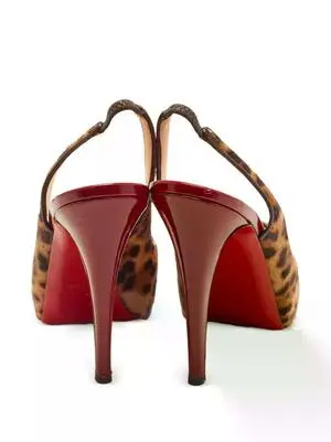 CHRISTIAN LOUBOUTIN Very Prive Leopard-print Pumps