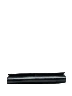 Saint Laurent 1991 Patent Belle Du Jour Clutch Bag - Black
