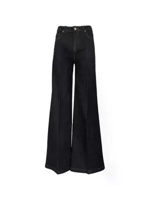Ermanno Scervino Pressed-crease Wide-leg Jeans - Blue