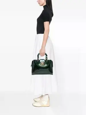 LOUIS VUITTON 2000-2016 Monogram Vernis Melrose Avenue Handbag - Green