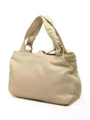 Loewe 2003 Suede Trimmed Soft Nappa Handbag