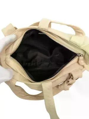 Loewe 2003 Suede Trimmed Soft Nappa Handbag