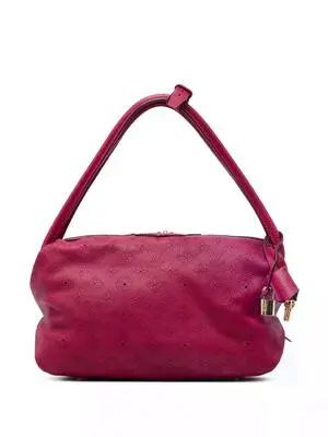 LOUIS VUITTON 2011 Monogram Mahina Galatea Pm Shoulder Bag - Pink