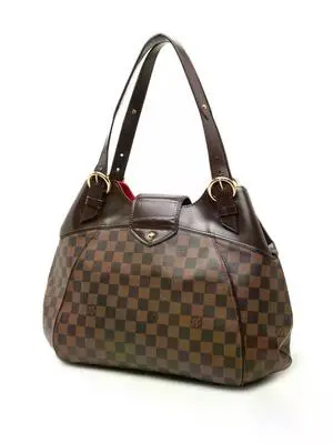 LOUIS VUITTON 2009-2013 Damier Ebene Sistina Gm Shoulder Bag