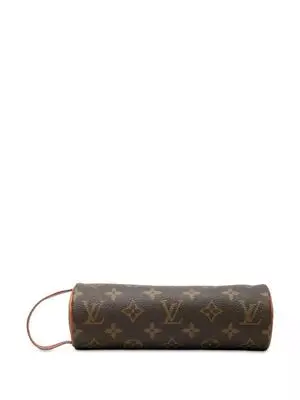 LOUIS VUITTON 1988 Monogram Trousse Ronde Pencil Case 20