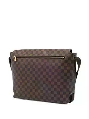 LOUIS VUITTON 2011 Damier Ebene Brooklyn Gm Crossbody Bag