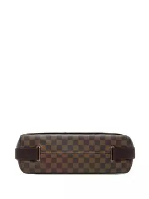 LOUIS VUITTON 2011 Damier Ebene Brooklyn Gm Crossbody Bag