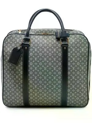 LOUIS VUITTON 2010 Monogram Idylle Epopee Rolling Luggage Travel Bag - Grey