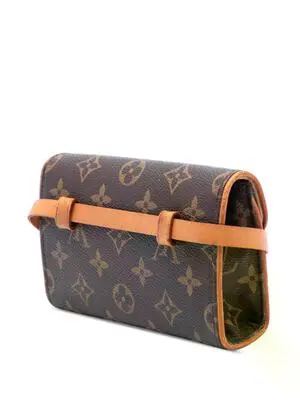 LOUIS VUITTON 2002 Monogram Pochette Florentine Belt Bag