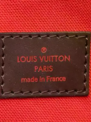 LOUIS VUITTON 2010 Mm Verona Damier Ebene Tote Bag