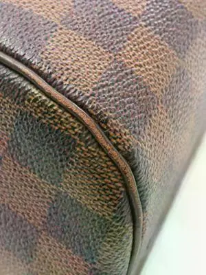 LOUIS VUITTON 2002 Rivera Mm Damier Ebene Tote Bag