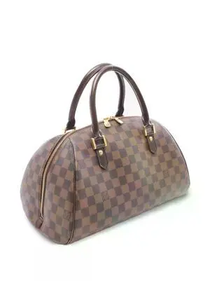 LOUIS VUITTON 2002 Rivera Mm Damier Ebene Tote Bag