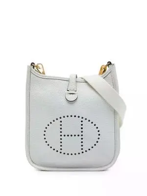 Hermès 2023 Clemence Evelyne I 16 Amazone Crossbody Bag - Blue
