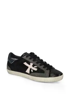 Premiata Steven Sequin-embellished Sneakers