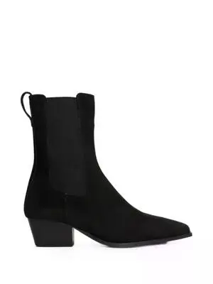 BIBI LOU Pointed-toe Chelsea Boots - Black