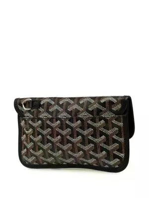 Goyard 2000-2026 Goyardine Saint Louis Pouch - Black