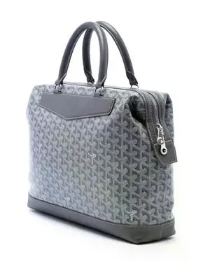 Goyard 2023-2026 Goyardine Cisalpin Document Case Business Bag - Grey