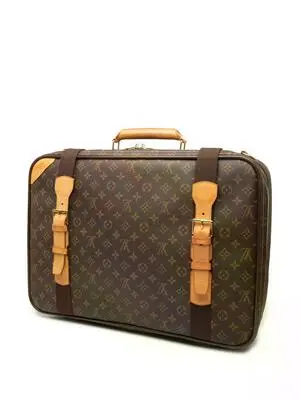 LOUIS VUITTON 2002 Monogram Satellite 53 Travel Bag - Brown