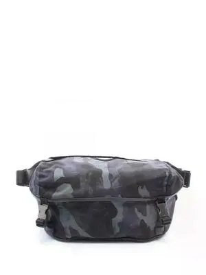 Prada 2010-2026 Tessuto Camouflage Belt Bag - Black