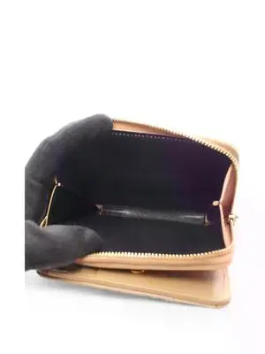 Saint Laurent 2010s Monogram Zip-around Wallet