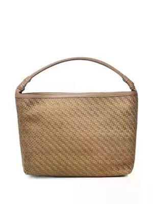 V°73 Woven-effect Shoulder Bag