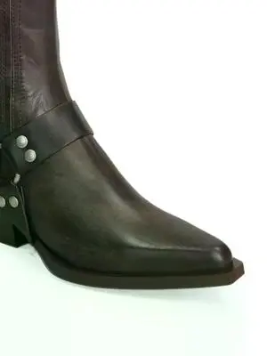 BIBI LOU Neri Biker-leather Boots