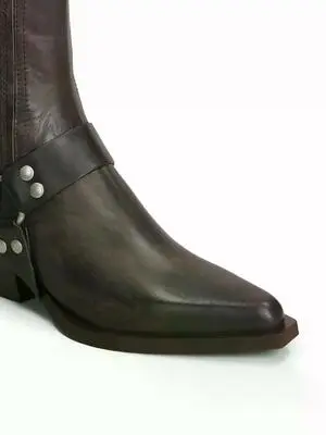 BIBI LOU Neri Biker-leather Boots