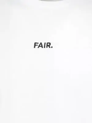 FAIR Amore Rossu Logo-embroidered T-shirt