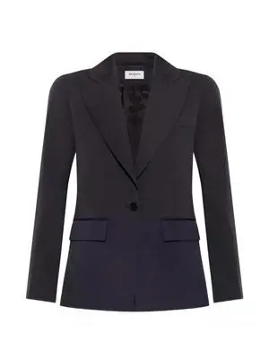 Balmain Single-breasted Wool Blazer - Grey
