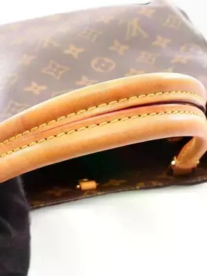 LOUIS VUITTON 2017 Mm Montaigne Tote Bag - Brown