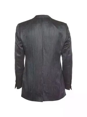 TOM FORD Herringbone Single-breasted Blazer