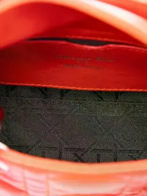 Dior 2015 Micro Lambskin Cannage Lady Satchel