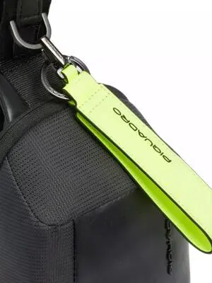 PIQUADRO Logo-debossed Messenger Bag