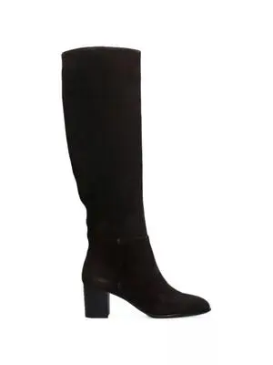 BIBI LOU Biarritz Booties Suede Knee-high Boots - Brown