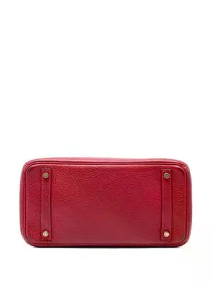 Hermès 2005 Clemence Birkin Retourne 30 Handbag - Red