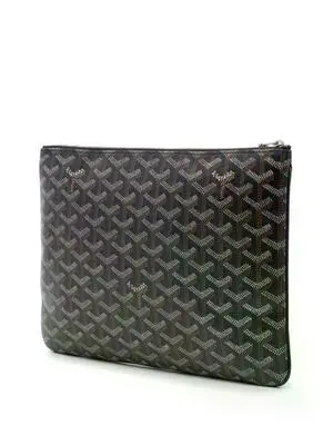 Goyard 2018 Goyardine Senat Mm Clutch Bag - Black