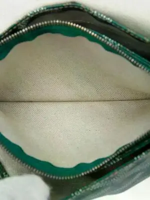 Goyard 2019 Goyardine Plumet Pocket Wallet Crossbody Bag - Green