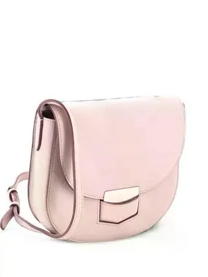Celine Trotteur Grainy Leather Small Crossbody Bag - Neutrals