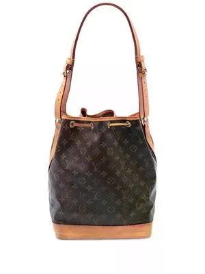 LOUIS VUITTON 1990-2020 Monogram Noe Gm Bucket Bag - Brown
