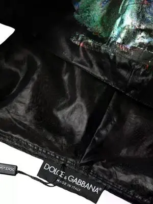 Dolce & Gabbana Half-button Hooded Jacket