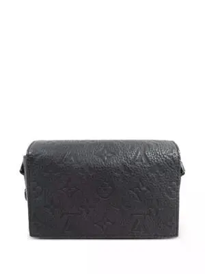 LOUIS VUITTON Monogram Taurillon Steamer Shoulder Bag